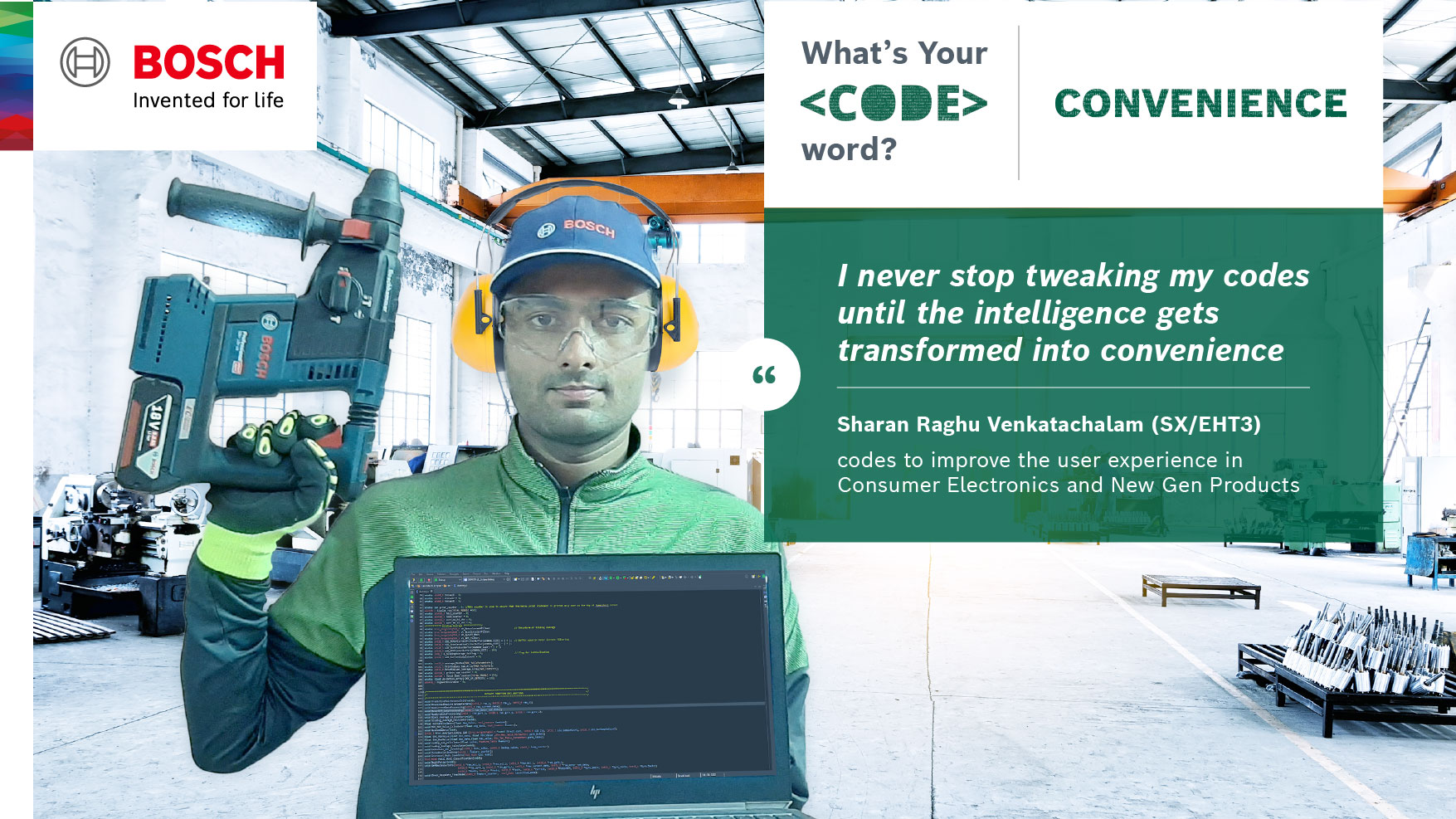 What’s your word: Convenience | Bosch Global Software Technologies PVT LTD