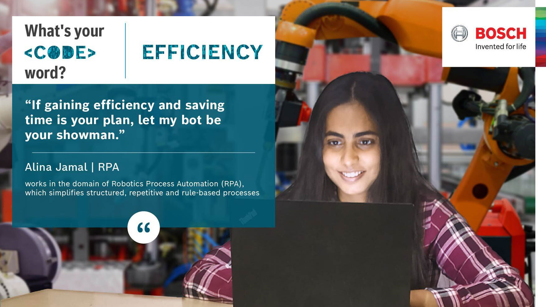 efficiency | Bosch Global Software Technologies PVT LTD